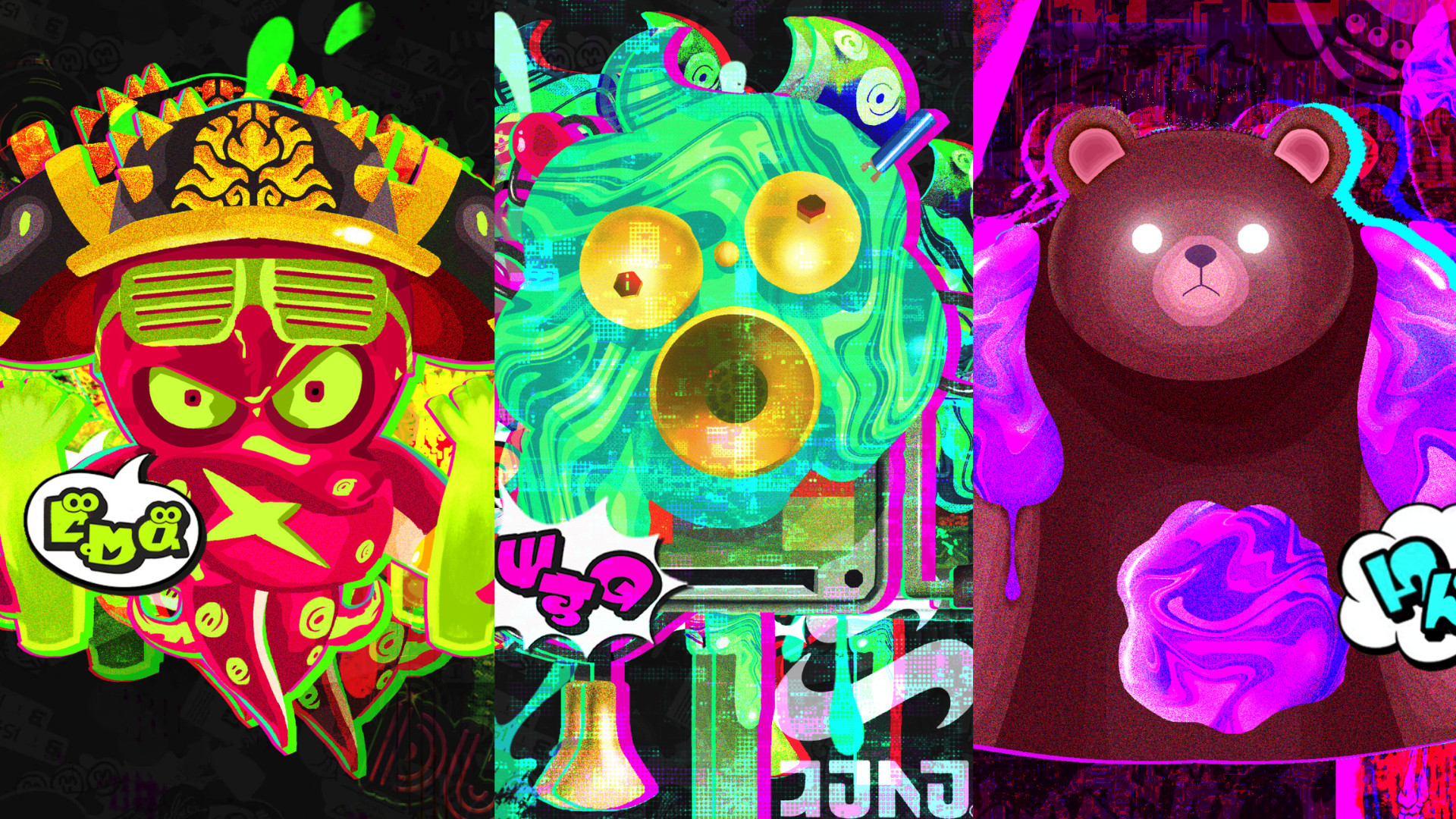 VillainFest Tees ☆ Part 3 ☆ Mr. Grizz Team Mod for Splatoon 3 ...
