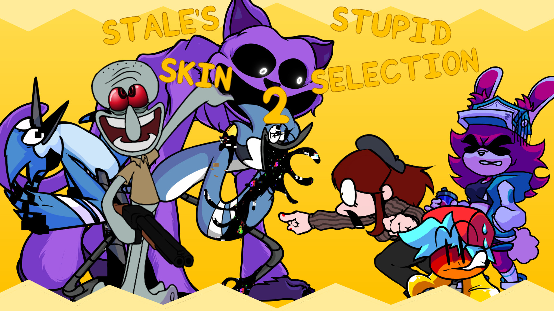 Stale's Stupid Skin Selection! (for Psych Online) Mod for Friday Night ...