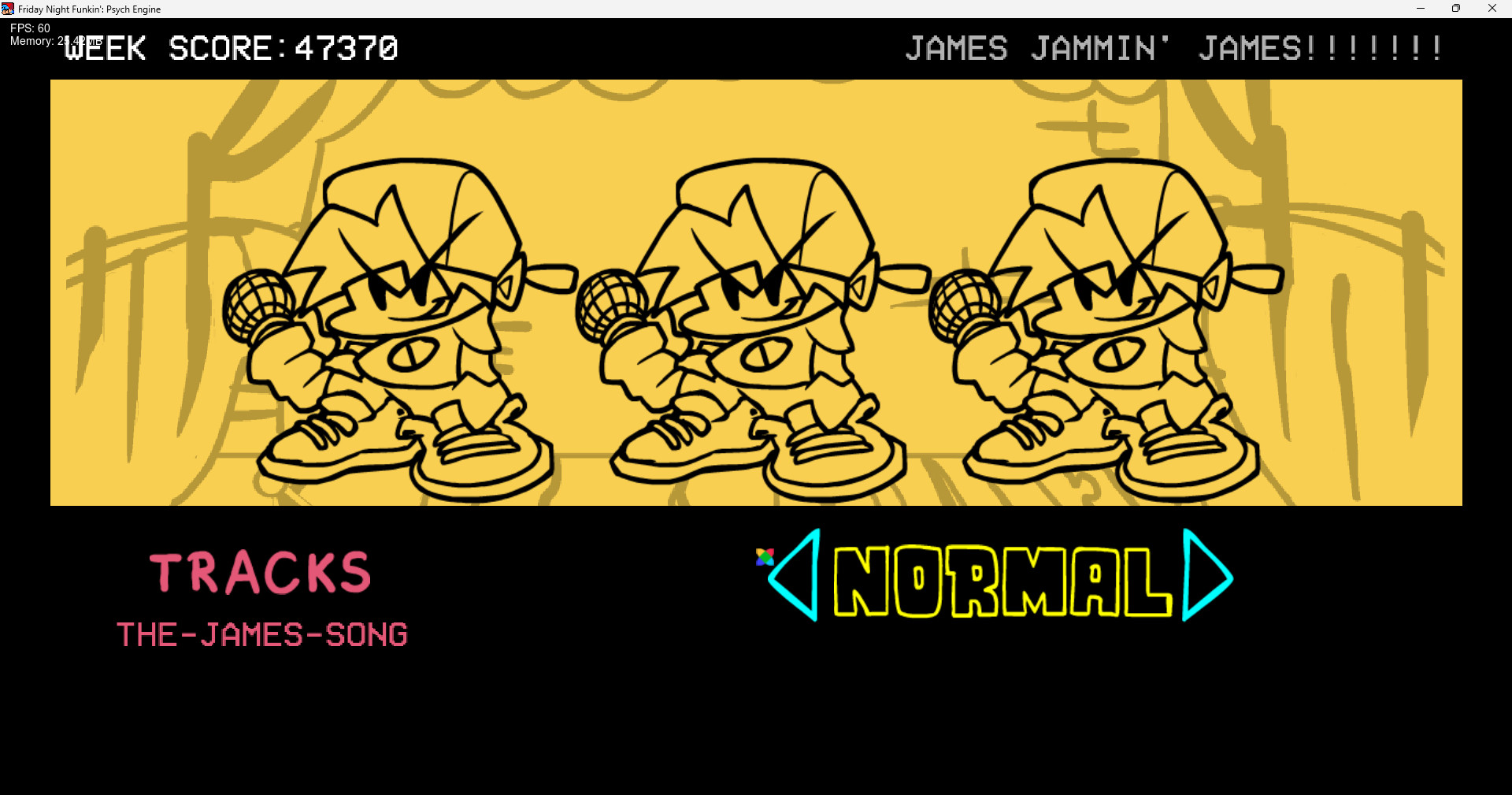 james modv1.1 Mod for Friday Night Funkin' | FNF Mods