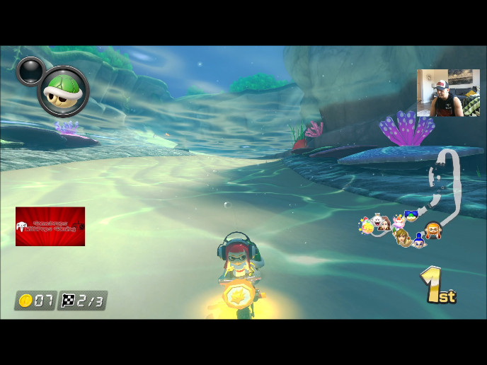 Custom Splatoon Wii U Gamecover Go-Kart MK8D mod Mod for Mario Kart 8 ...