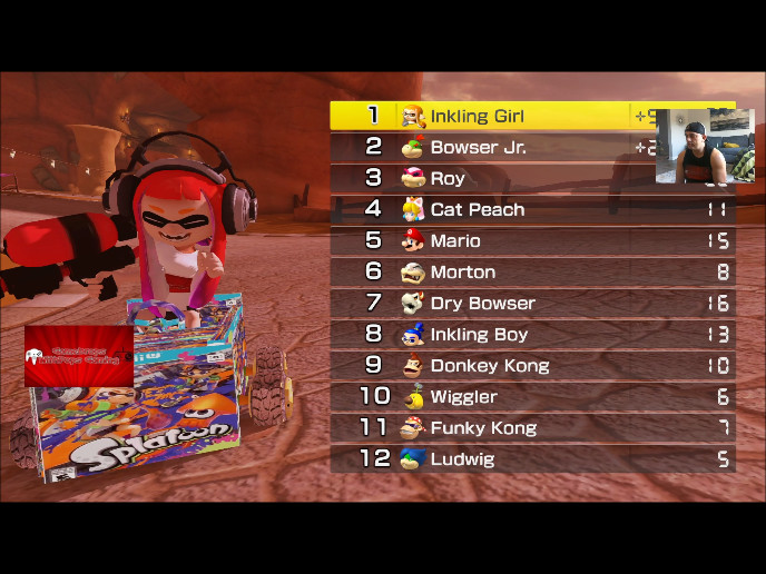 Custom Splatoon Wii U Gamecover Go-Kart MK8D mod Mod for Mario Kart 8 ...