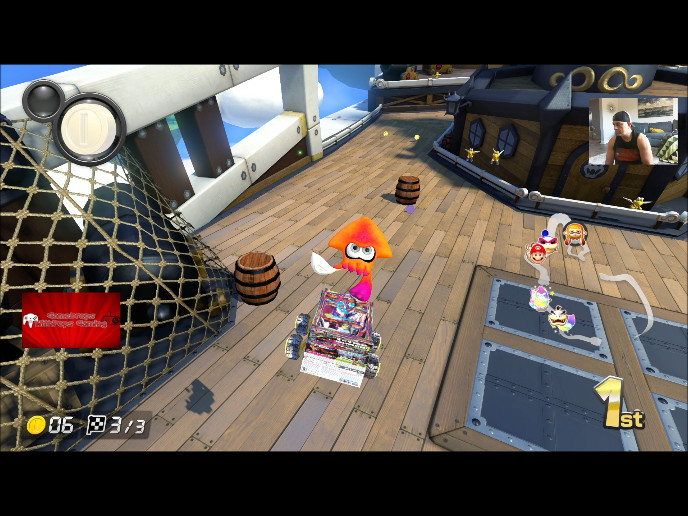 Custom Splatoon Wii U Gamecover Go-Kart MK8D mod Mod for Mario Kart 8 ...