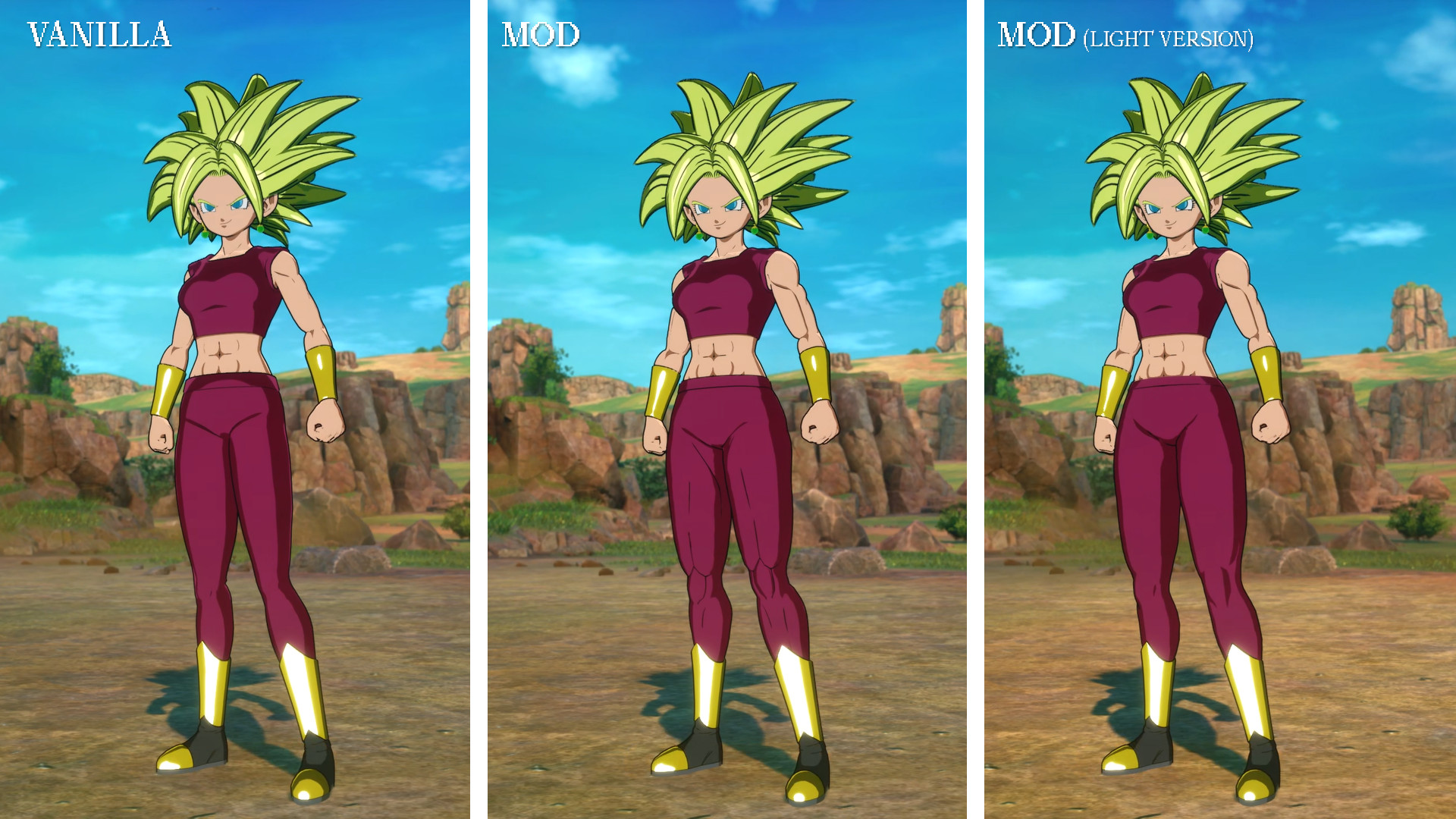 Muscular kefla Mod for Dragon Ball: Sparking! ZERO | DBSZ Mods