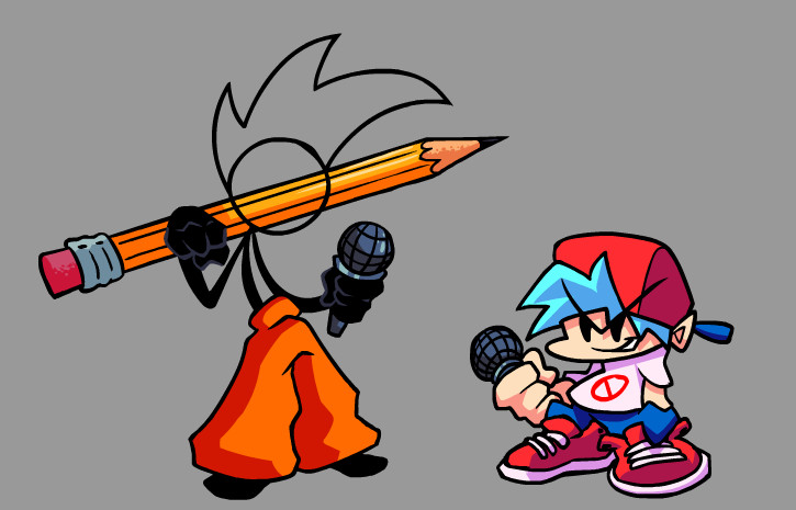 FNF: Fancy Pants Man (Character) Mod for Friday Night Funkin' | FNF Mods