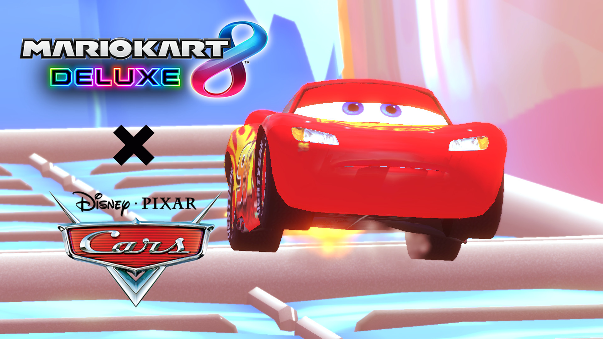 Lightning McQueen Mod for Mario Kart 8 Deluxe | MK8D Mods