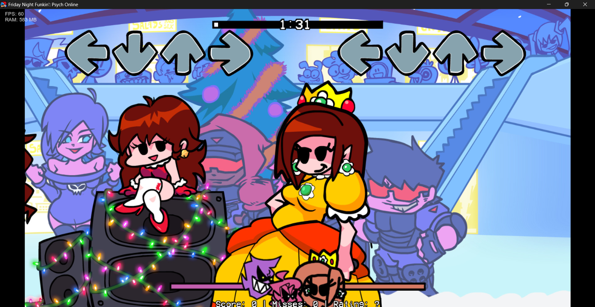 Princess Rogeria For Psych Online Mod for Friday Night Funkin' | FNF Mods