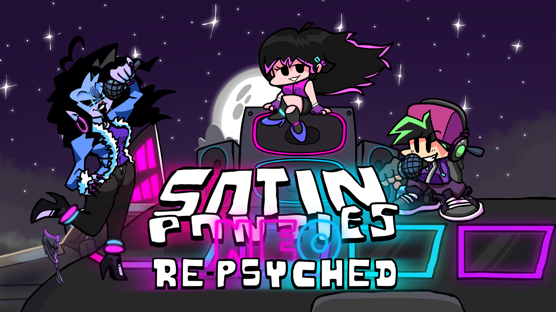 Satin Panties NEO Re-Psyched Mod for Friday Night Funkin' | FNF Mods