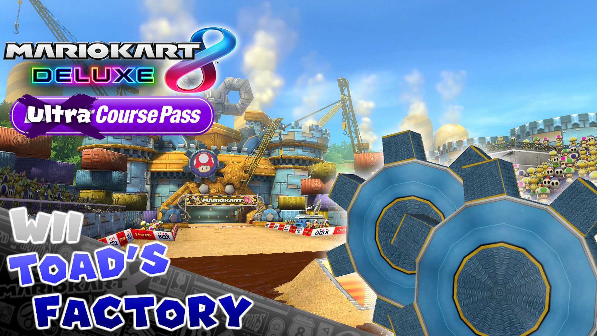 Mario Kart Wii Toads Factory Toad's Factory Mario Kart Wii Sheet