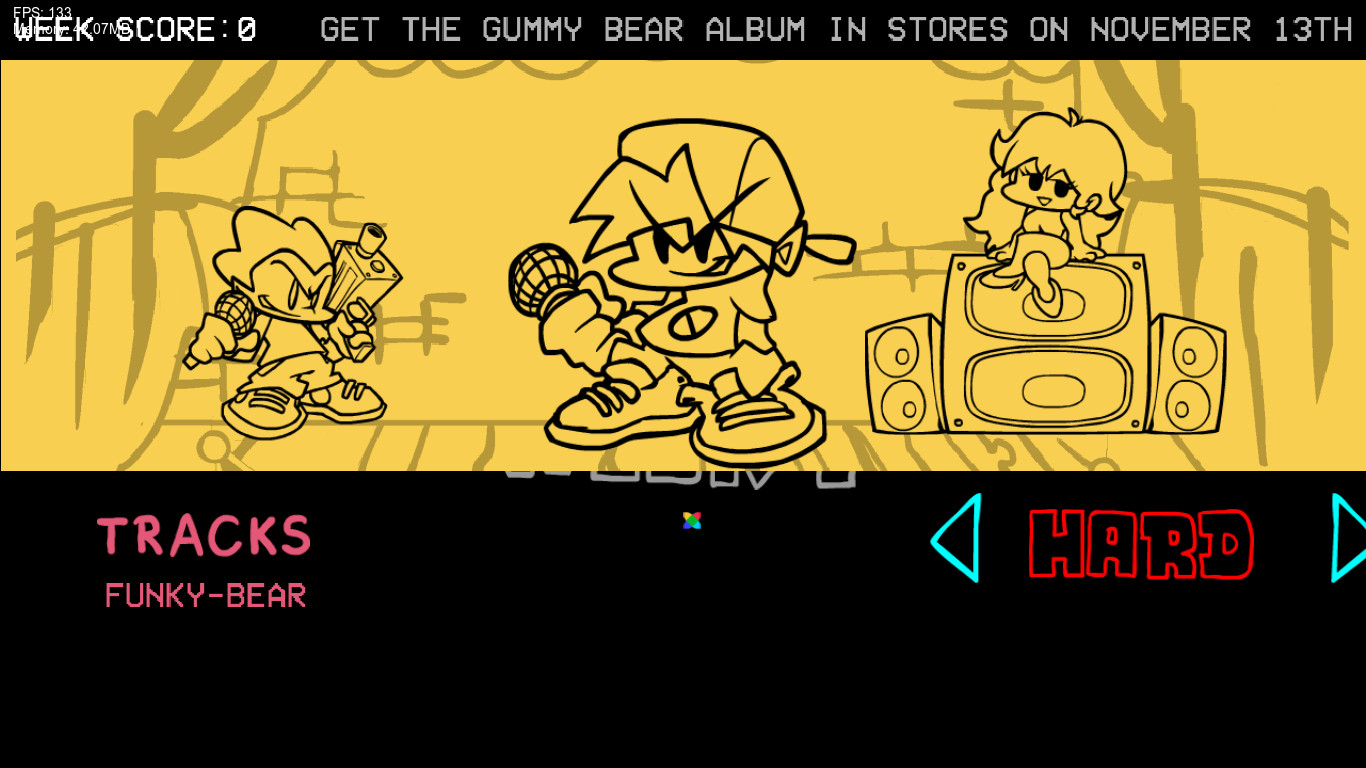 I'm a funky bear! Mod for Friday Night Funkin' | FNF Mods