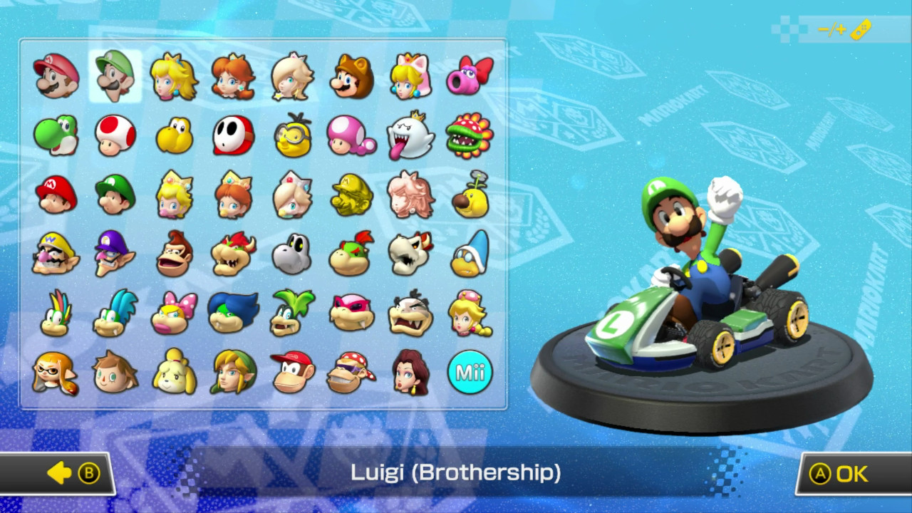 Mario Luigi Brothership in Mario Kart 8 Deluxe Mario Kart 8 Deluxe Mods
