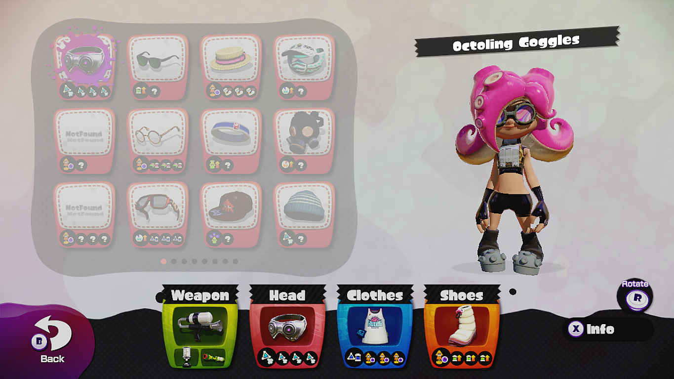 Fuzzy Octo Gear Mod for Splatoon | Splatoon Mods