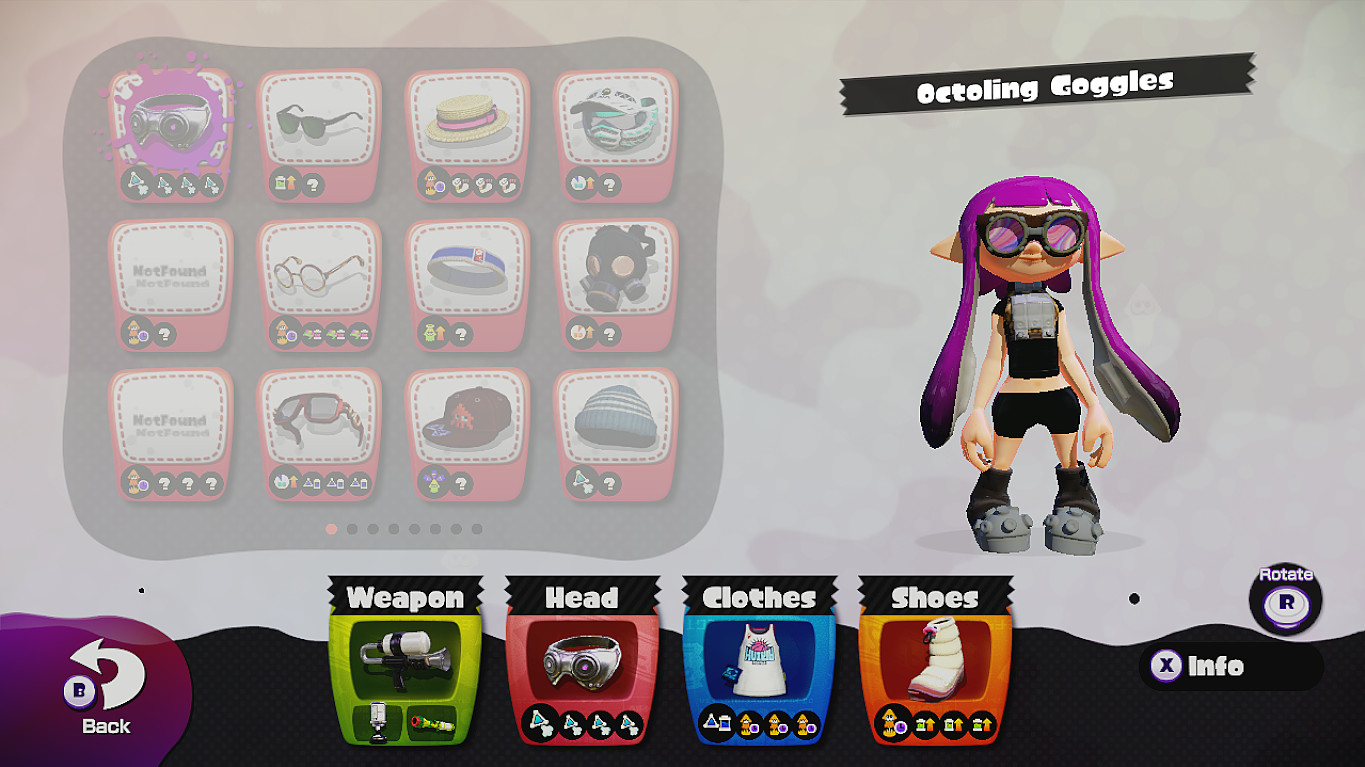 Fuzzy Octo Gear Mod for Splatoon | Splatoon Mods