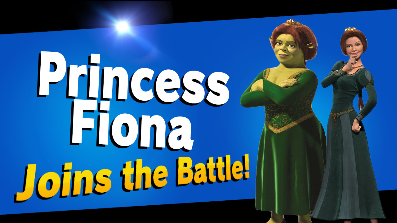 Shrek | Princess Fiona over Daisy Mod for Super Smash Bros. Ultimate ...