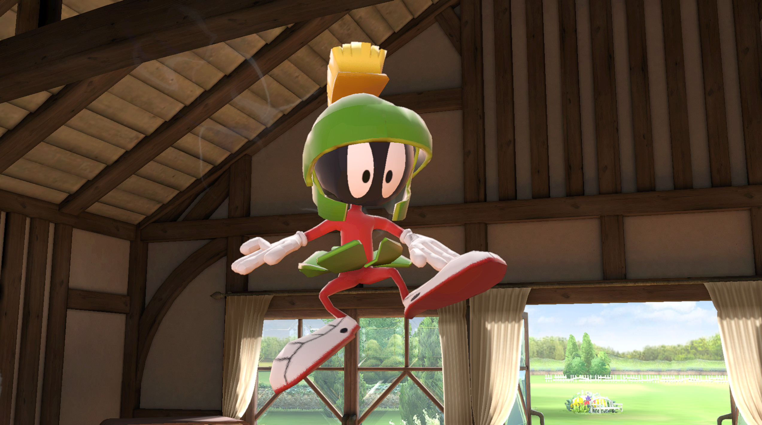 Looney Tunes | Marvin the Martian over Villager Mod for Super Smash ...