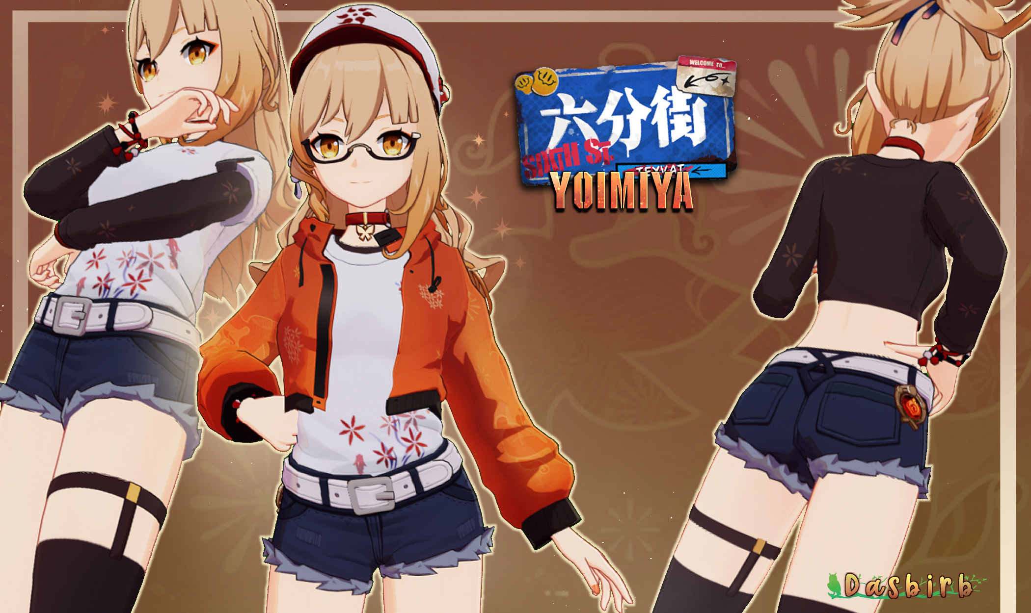 Sixth Street Yoimiya Mod for Genshin Impact | GI Mods