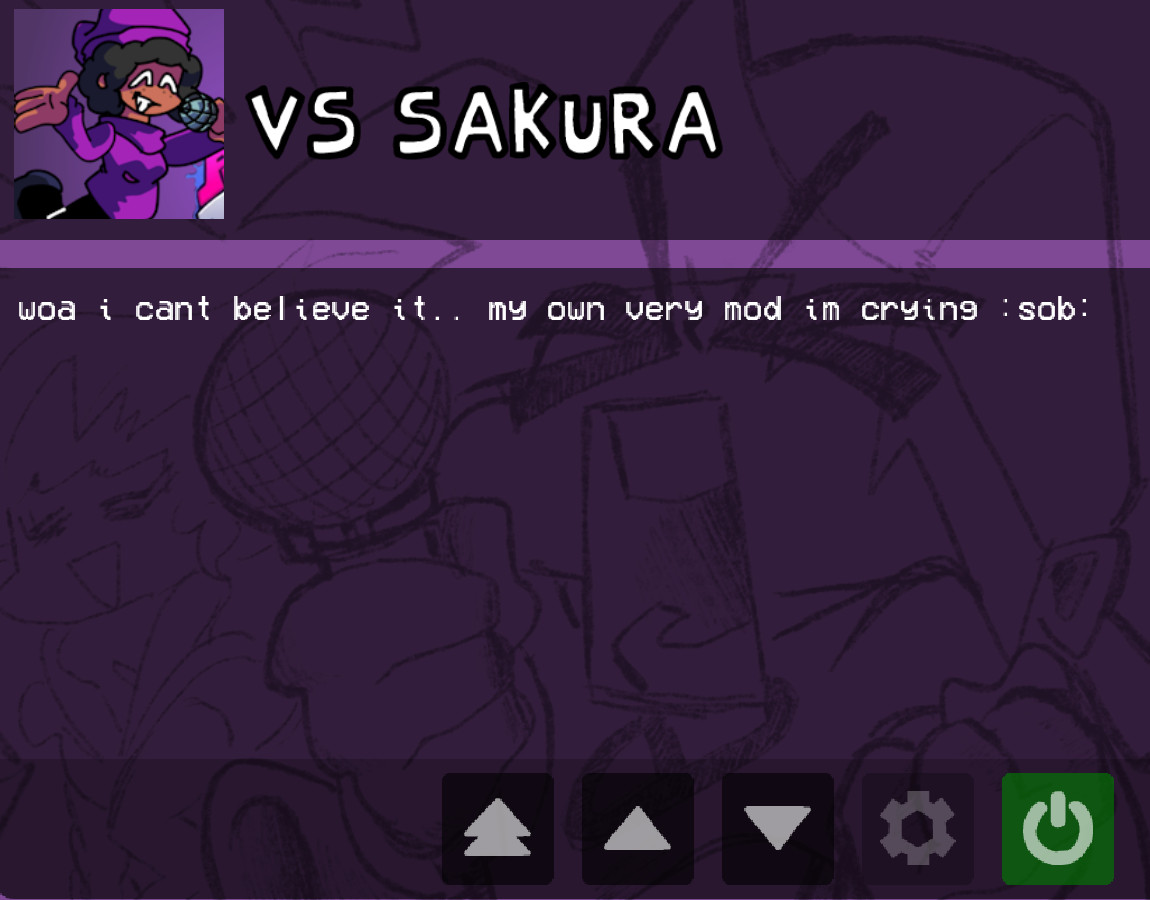 VS Sakura Mod for Friday Night Funkin' | FNF Mods