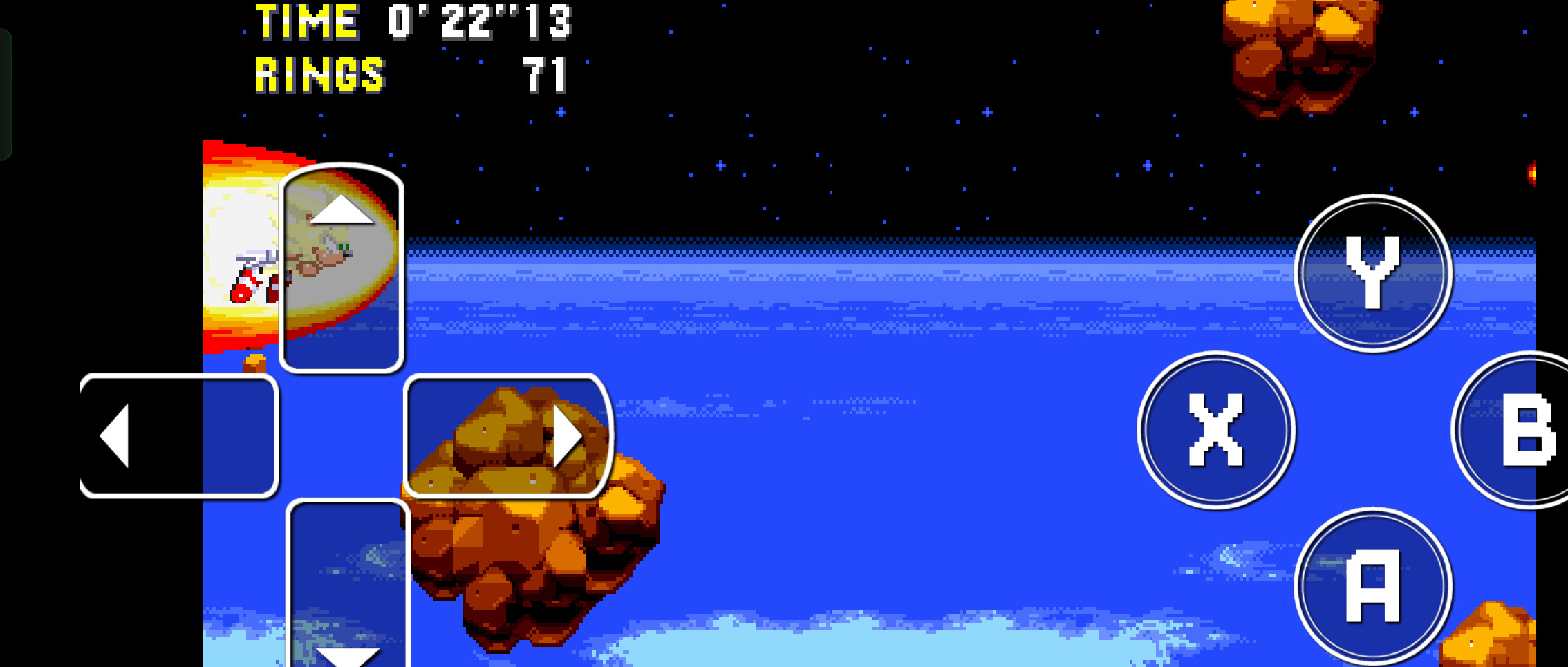 Fireball effect for super sonic in ddz Mod for Sonic 3 A.I.R. | S3AIR Mods