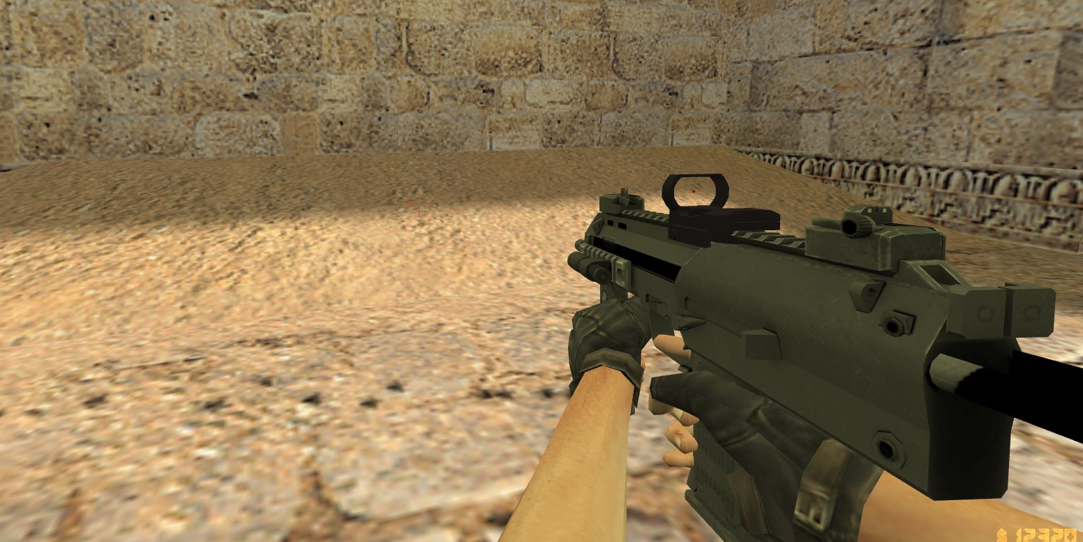 MP7 remake from cso Mod for Counter-Strike 1.6 | CS1.6 Mods
