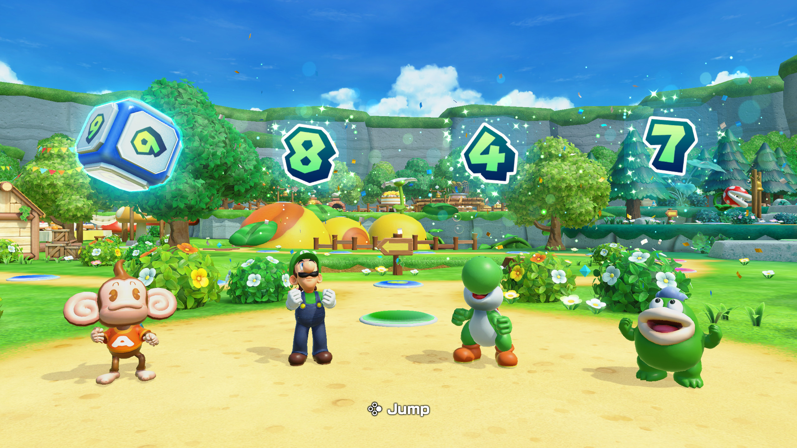 Monkey Ball AiAi Over Koopa Mod for Super Mario Party Jamboree | SMPJ Mods