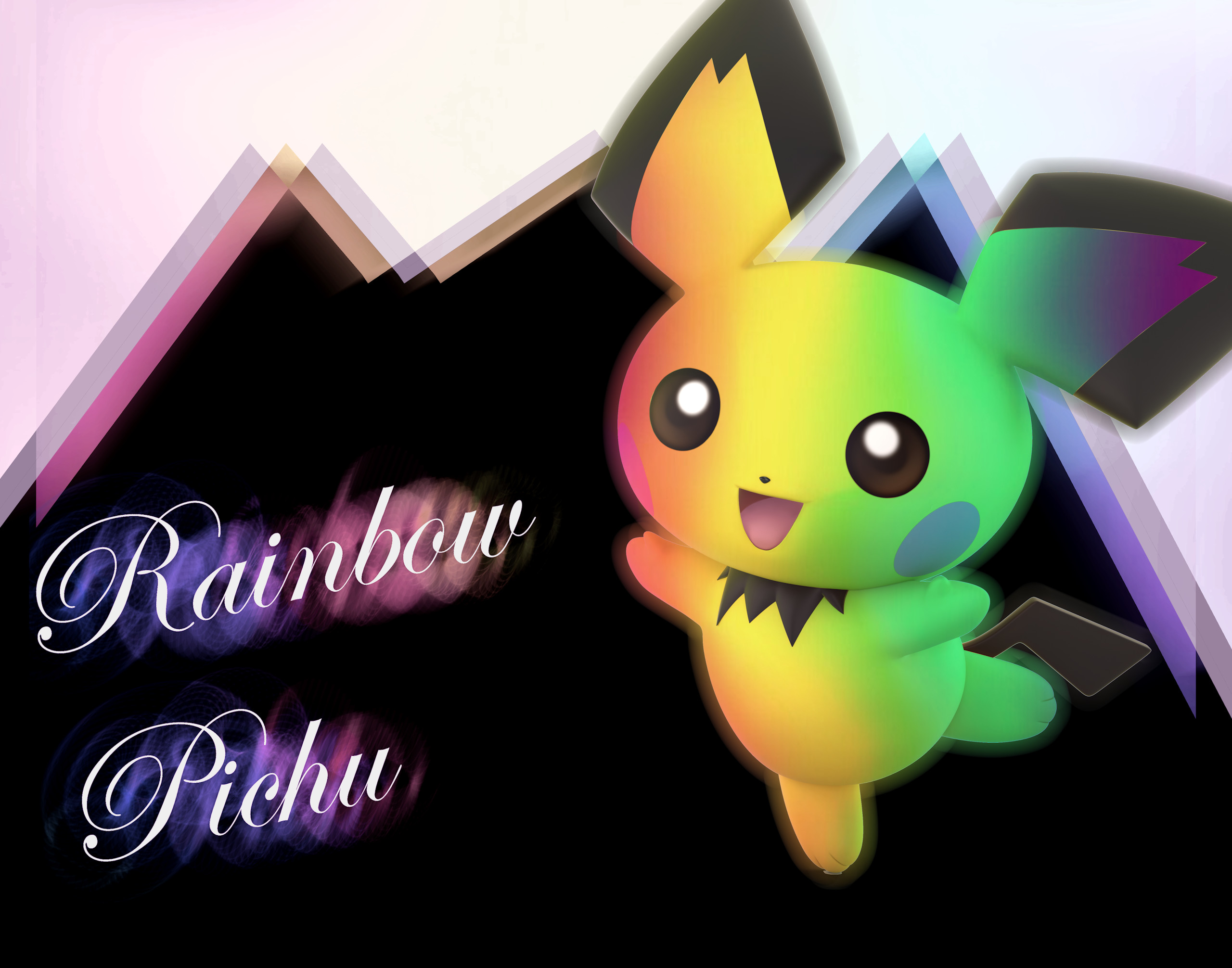 Rainbow Pichu Mod for Super Smash Bros. Ultimate | SSBU Mods