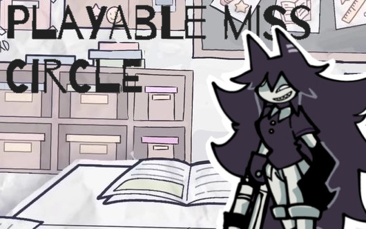 Playable Miss Circle for Psych Engine Mod for Friday Night Funkin ...