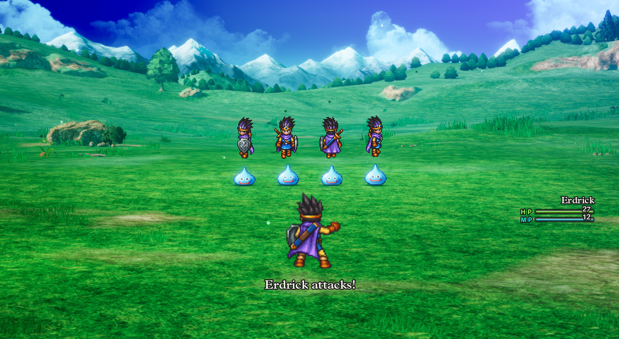 Beta Hero Design Mod for Dragon Quest III HD-2D (PC) | DQ3HD2D Mods