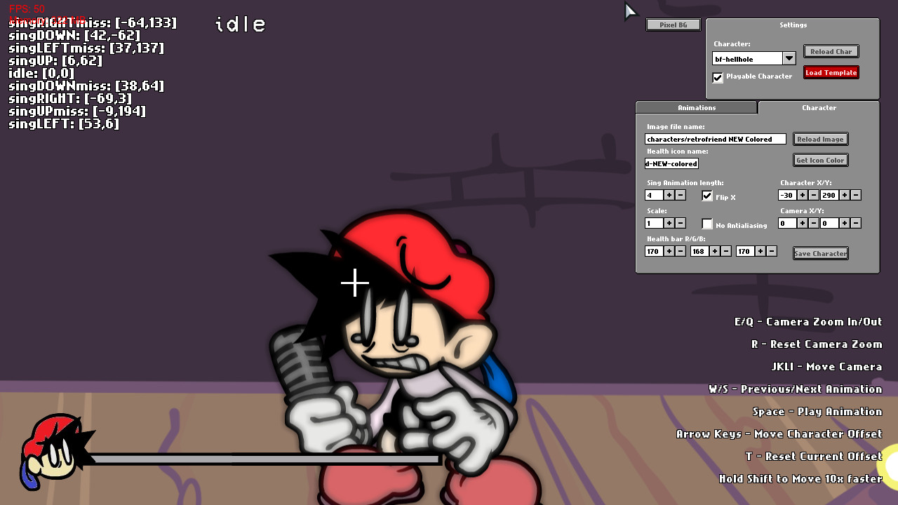 WI Boyfriend Redo Sprite Color Mod for Friday Night Funkin' | FNF Mods