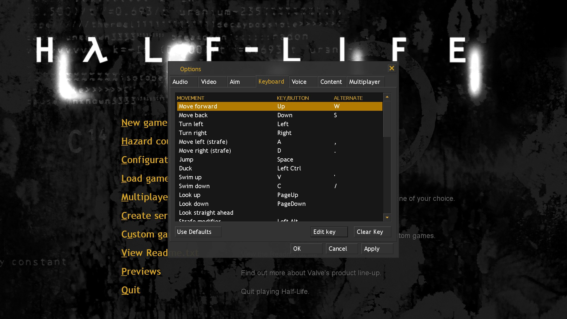 WON styled interface - Fully restored Mod for Half-Life | HL Mods