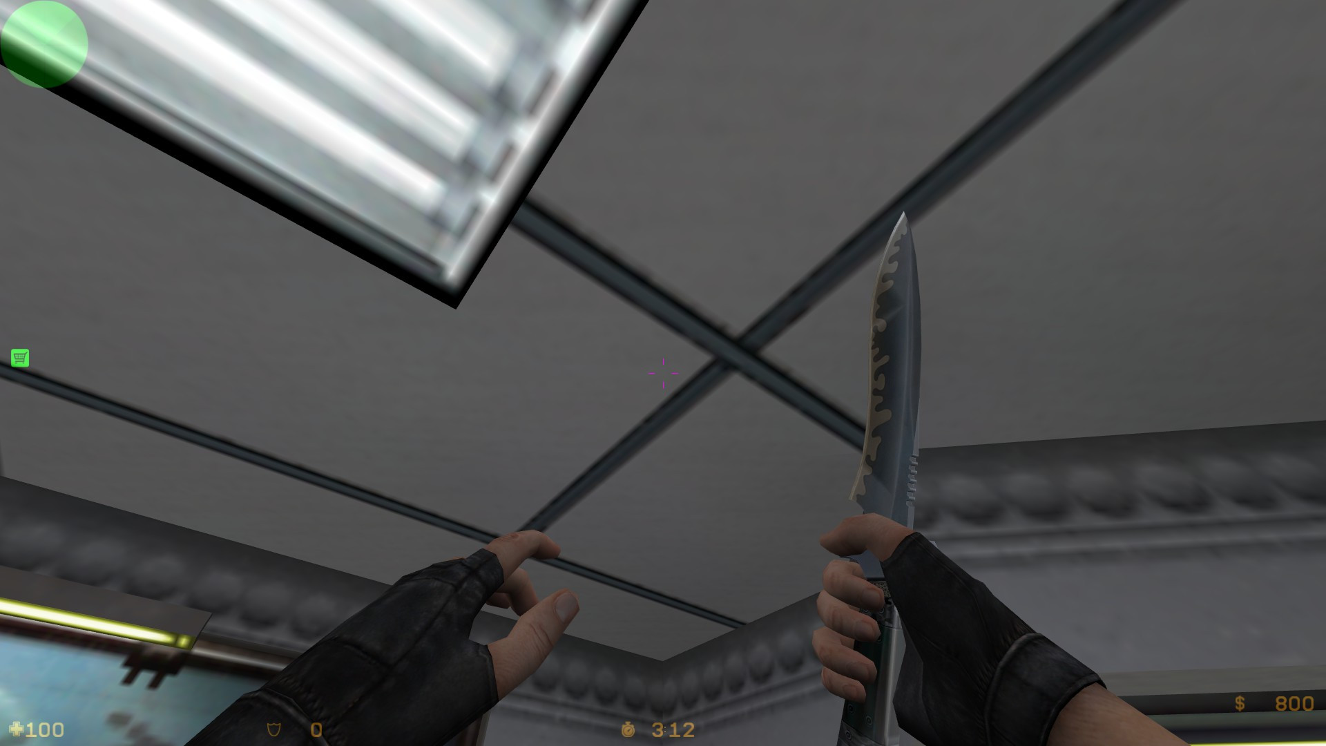 CSS Knife (w/ CSS Hands) De_Chromed Mod for Counter-Strike 1.6 | CS1.6 Mods