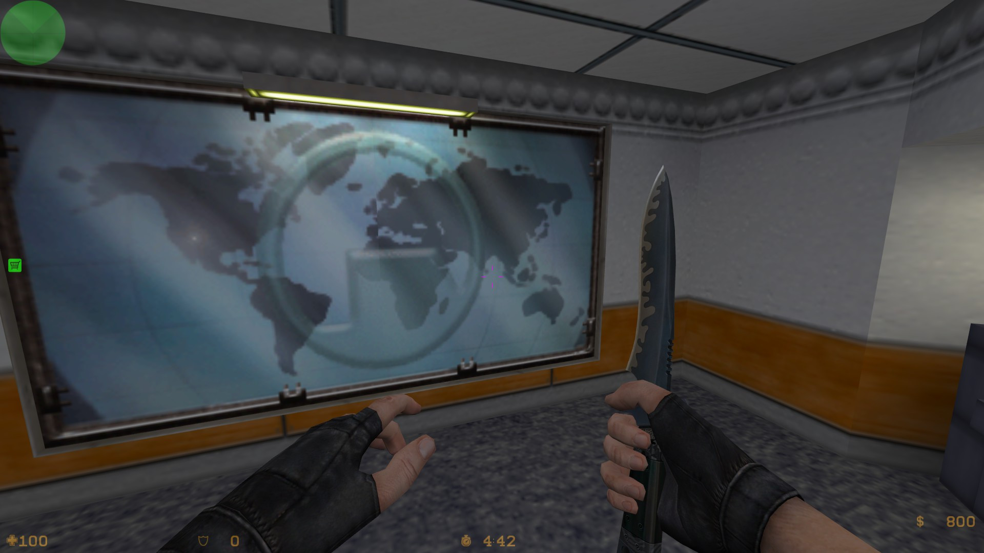 CSS Knife (w/ CSS Hands) De_Chromed Mod for Counter-Strike 1.6 | CS1.6 Mods