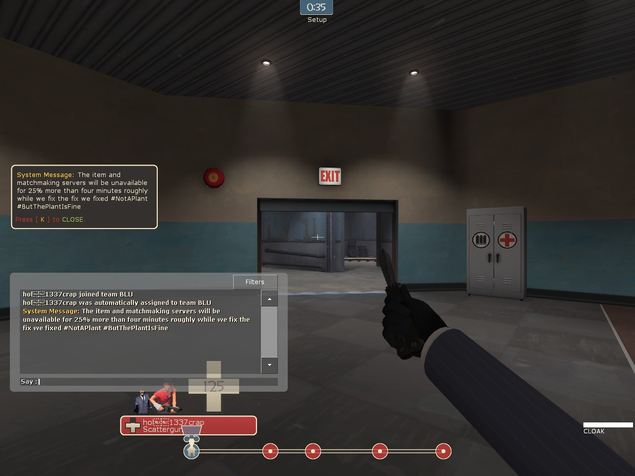 Centered default Mod for Team Fortress 2 | TF2 Mods