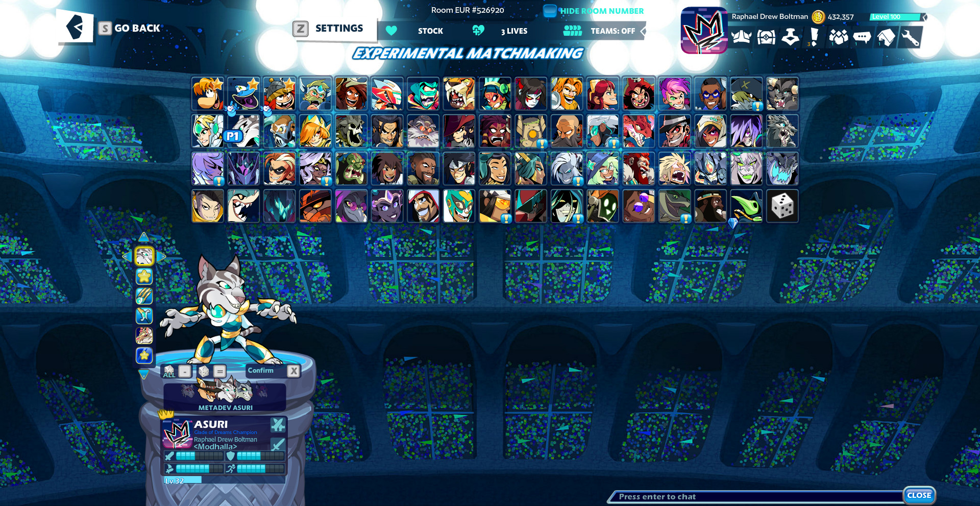 Mobile Roster Icons - Metadev Icons Mod for Brawlhalla | BHalla Mods