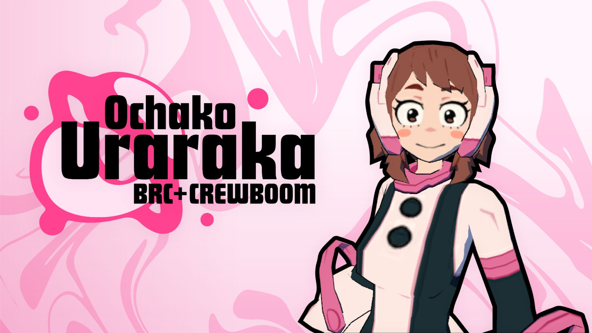 Ochako Uraraka (MHA) Mod for Bomb Rush Cyberfunk | BRC Mods