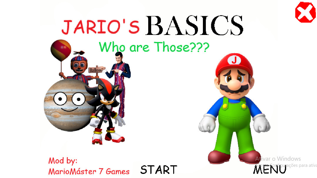 Jario's Basics: Who Are Those??? Mod for Baldi's Basics | Baldi Mods