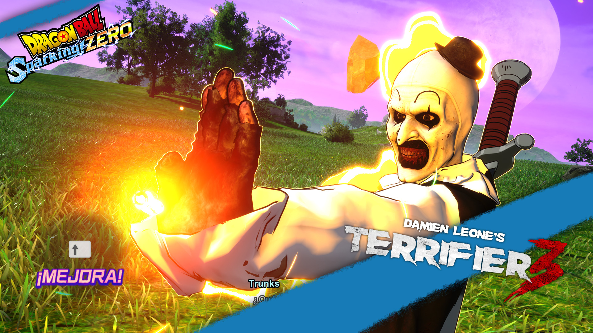 ART THE CLOWN ON TRUNKS Mod for Dragon Ball: Sparking! ZERO | DBSZ Mods