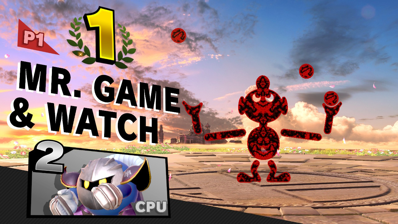 Carnage Game & Watch [Marvel] Mod for Super Smash Bros. Ultimate | SSBU ...