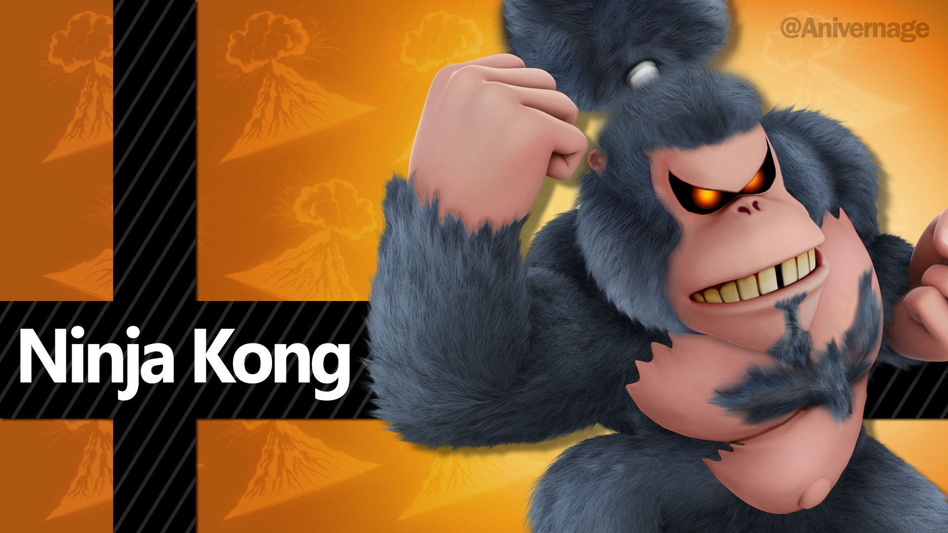 Ninja Kong Mod for Super Smash Bros. Ultimate | SSBU Mods