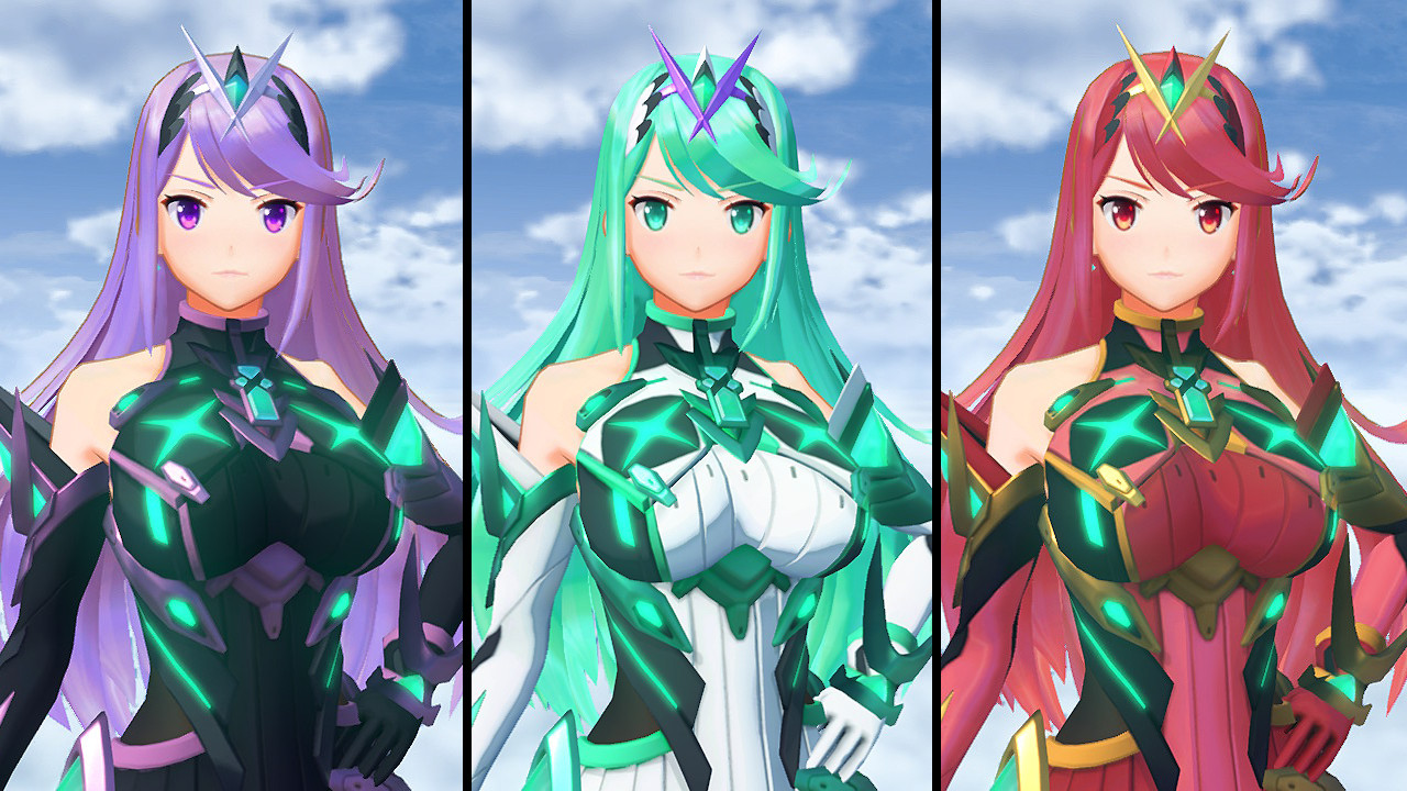 More Massive Melee Mythra Variants Mod for Xenoblade Chronicles 2 | XC2 ...