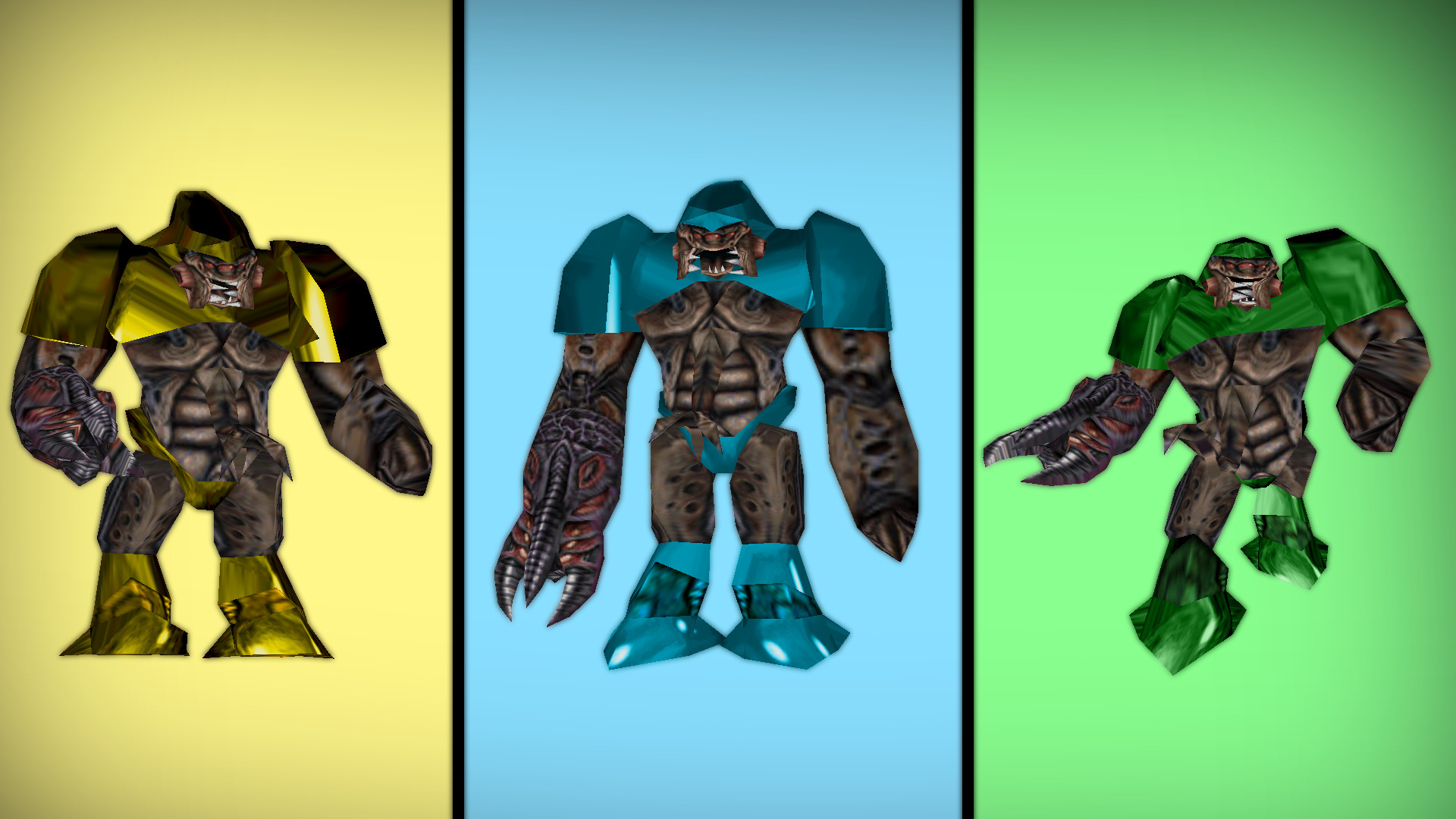 Emerald, Gold and Diamond armor for Alien Grunt. Mod for Half-Life | HL ...