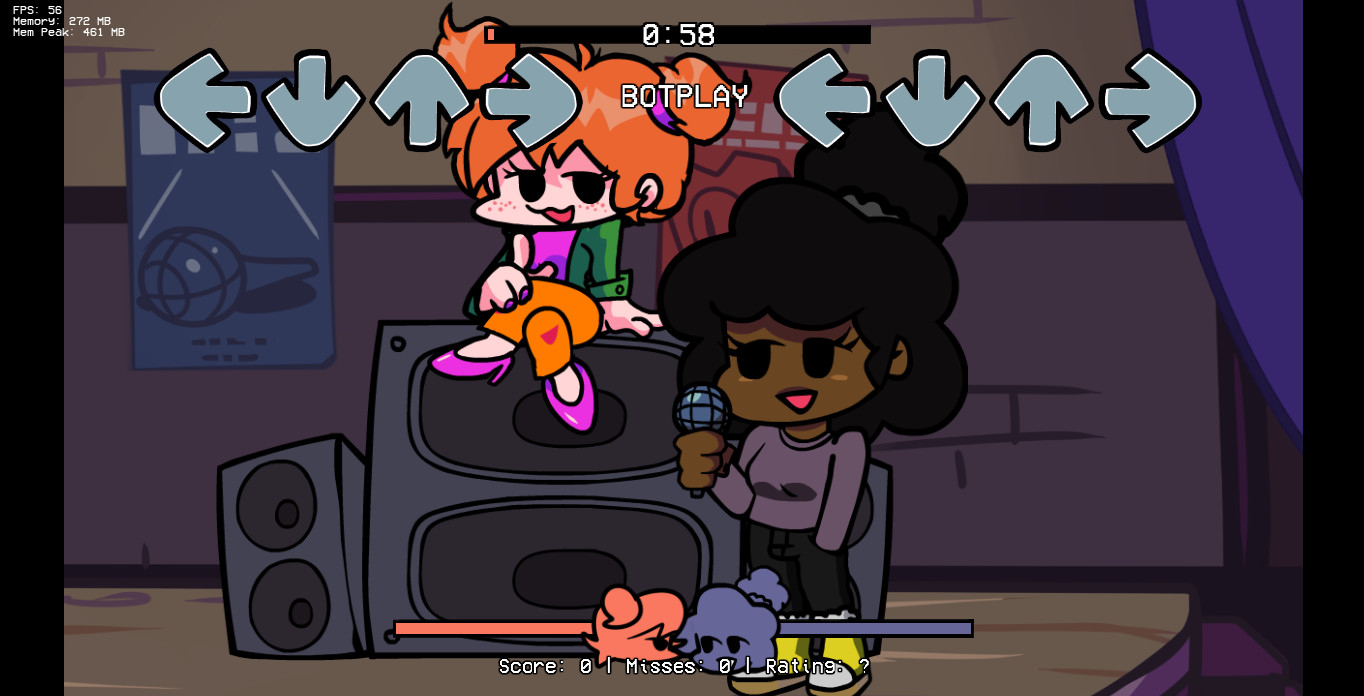 Playable Old D-Side Carol (FanMade) + FLA Mod for Friday Night Funkin ...