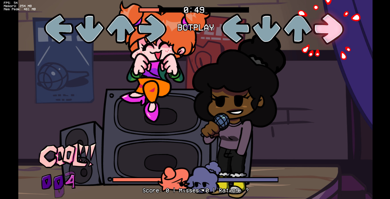 Playable Old D-Side Carol (FanMade) + FLA Mod for Friday Night Funkin ...