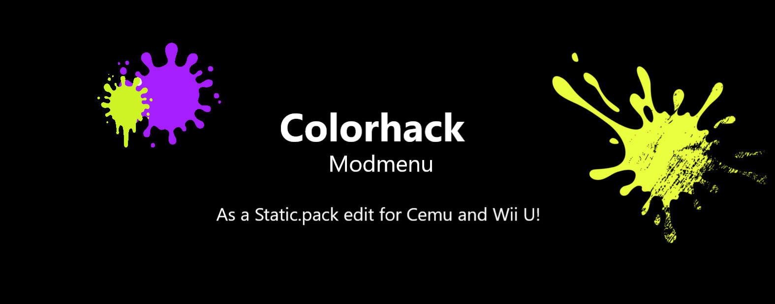 Splatoon Colorhack Mod Mod for Splatoon | Splatoon Mods