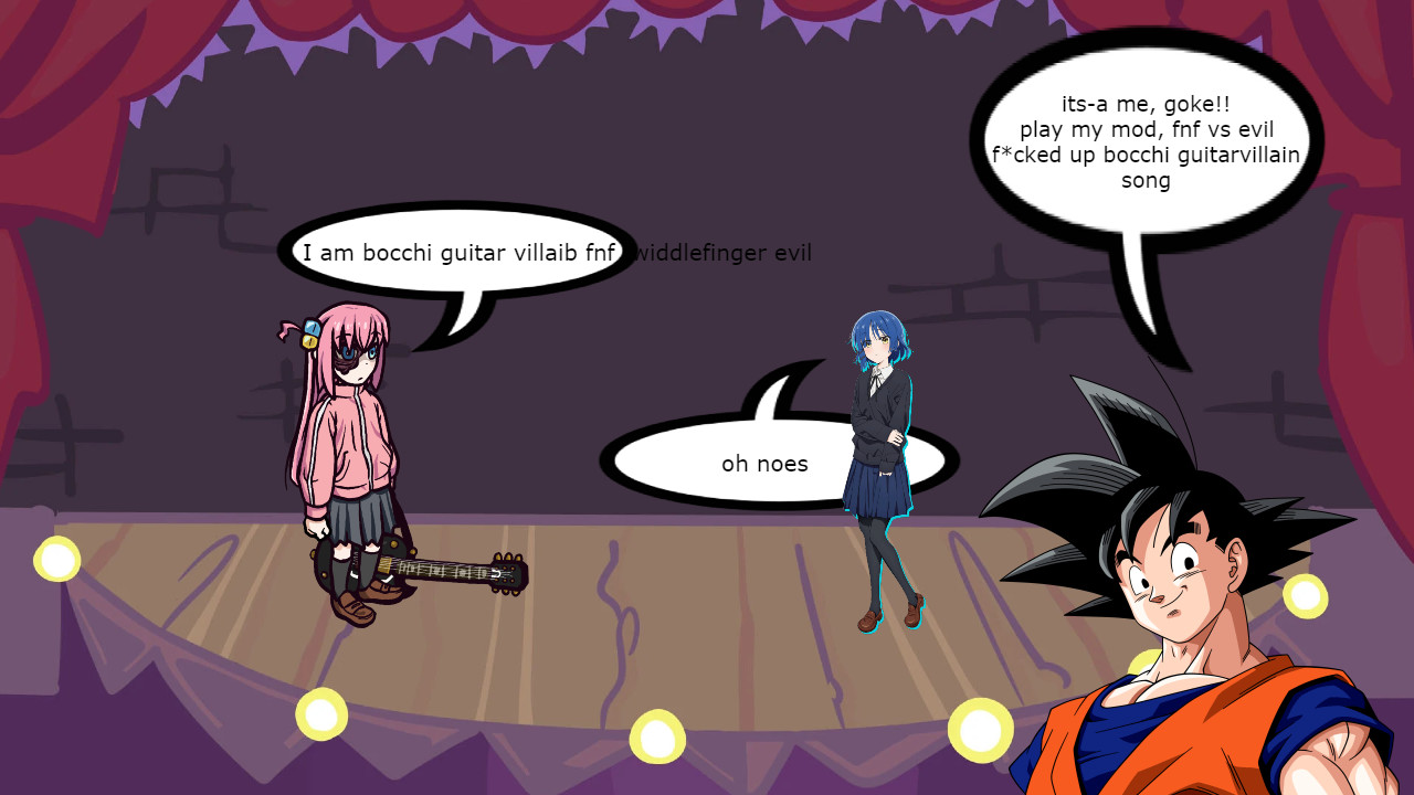 Vs Evil F*cked Up Bocchi (DEMO) Mod for Friday Night Funkin' | FNF Mods