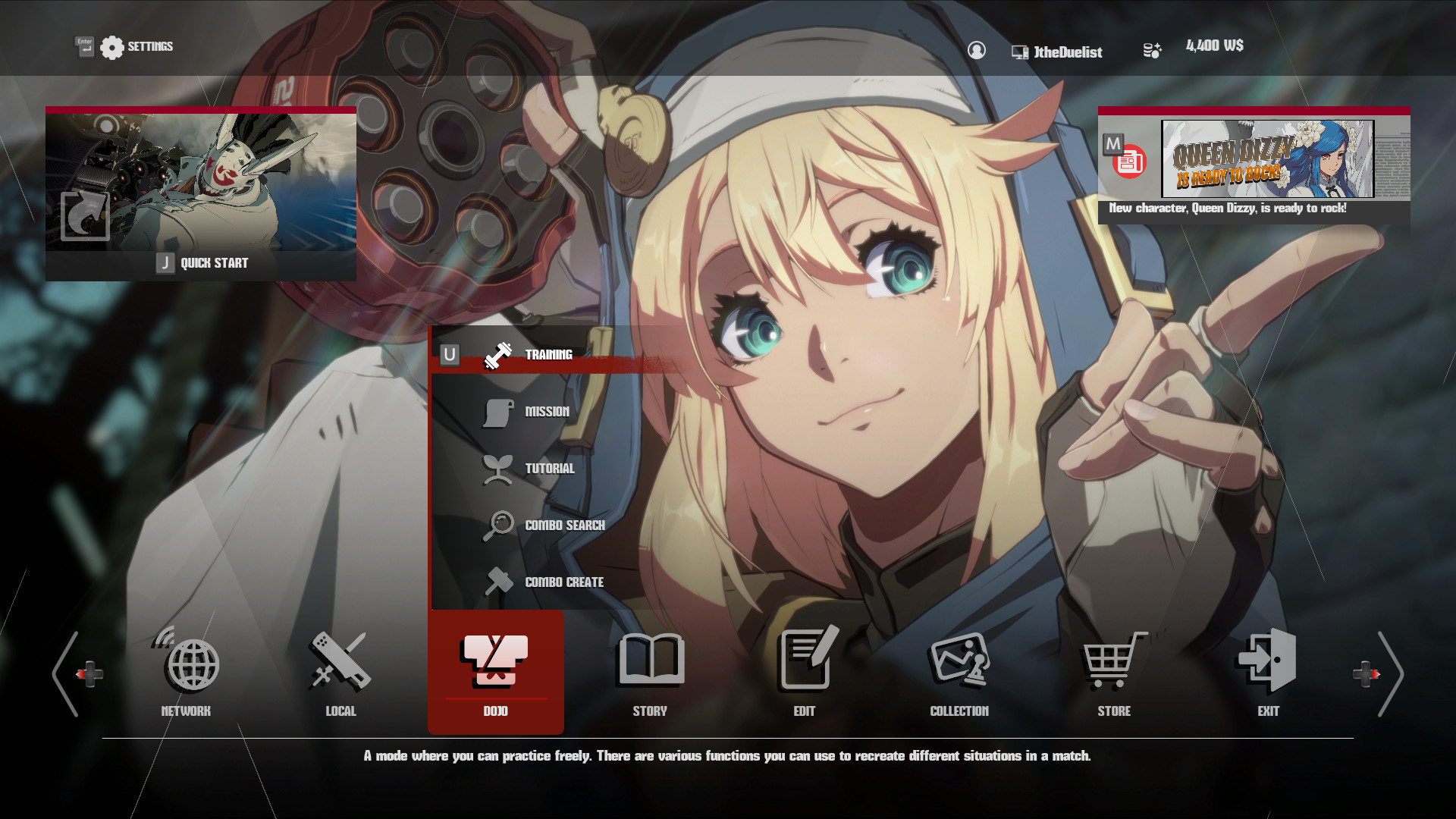 Limbus Company Font Mod for GUILTY GEAR -STRIVE- | GGST Mods