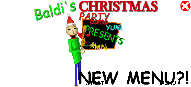 Baldi's Christmas Party (1.0) Mod for Baldi's Basics | Baldi Mods