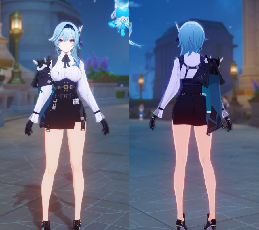 Eula Yanagi Outfit mod Mod for Genshin Impact | GI Mods