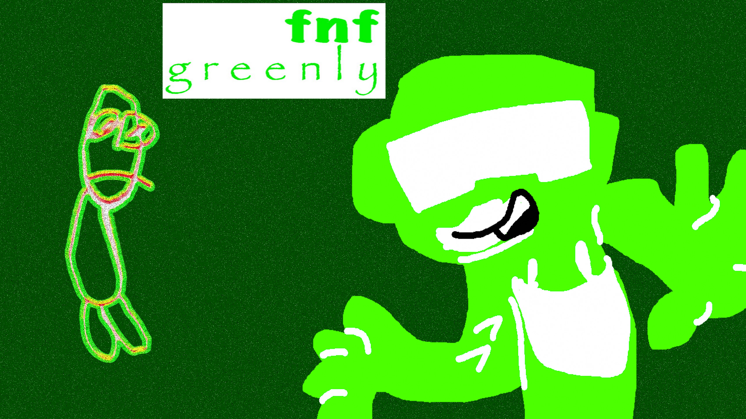FNF GREENLY: GREEN 8 Mod for Friday Night Funkin' | FNF Mods