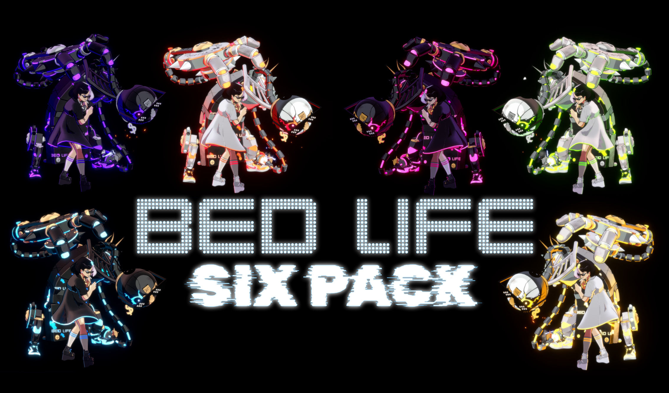 Bed Life Sixpack Mod for GUILTY GEAR -STRIVE- | GGST Mods