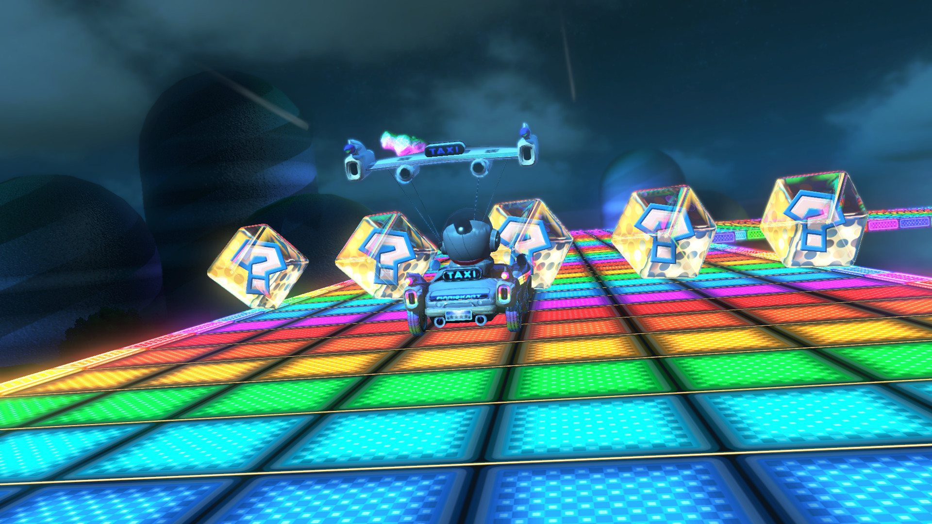 Space Tour (2023) Spotlights from Mario Kart Tour Mod for Mario Kart 8 ...