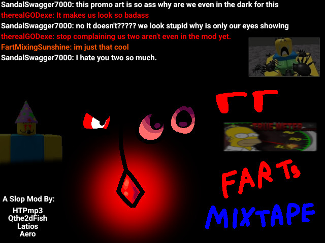 Fart Mixtape (EXE slop) Mod for Friday Night Funkin' | FNF Mods